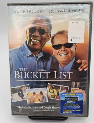 THE BUCKET LIST - Jack Nicholson Morgan Freeman DVD NEW/SEALED ...
