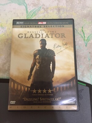 Gladiator DVD 2-Disc Set, Widescreen Signature Selection Missing Disc 2 ...
