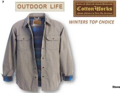 Lined Twill Shirt Jacket Big and Tall Sizes 2X-8X BIG XLT-6XLT TALL | eBay