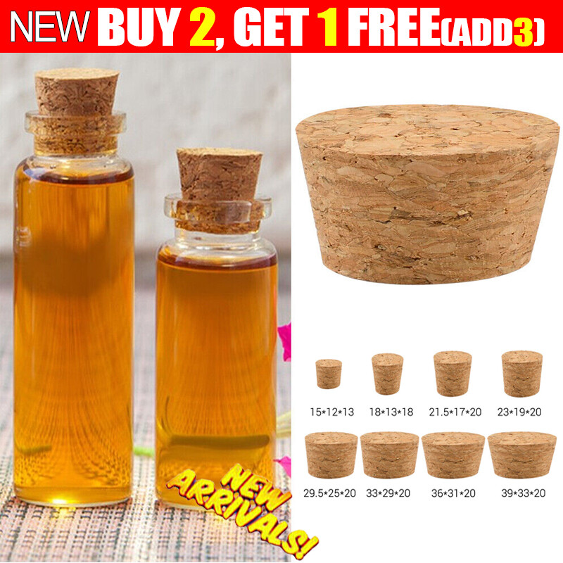10x Cork Stopper Lid Large Size Corks Various Sizes Cork Bung Cork Plug ...