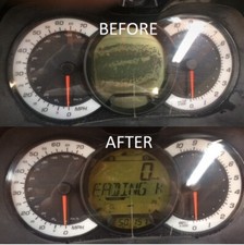 2010 Sea Doo GTX 155 LCD Gauge Display Broken Lens 278002468 RXT for ...