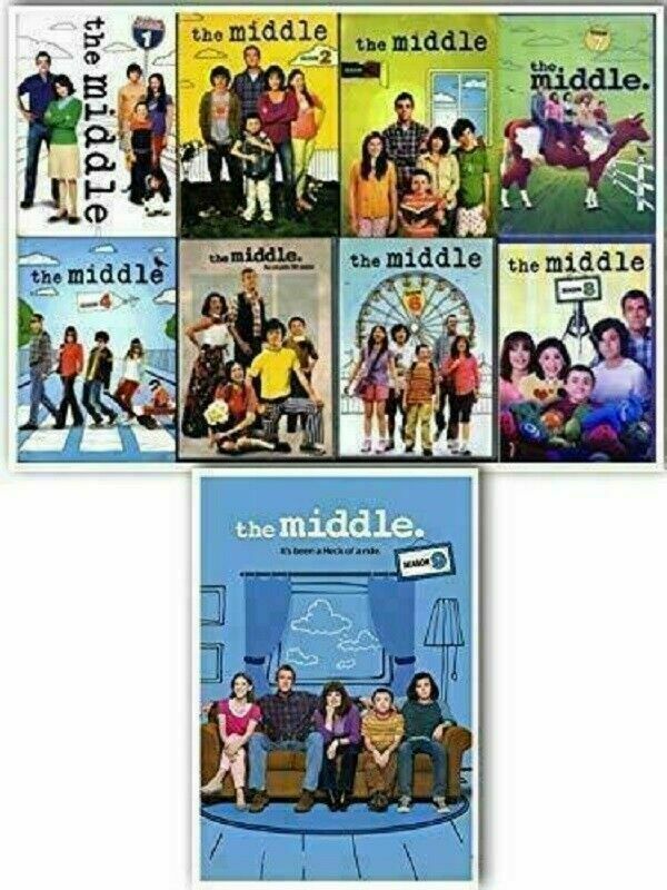 The Middle Complete Series Seasons 1-9 (DVD,129 Disc, Box Set) for sale ...