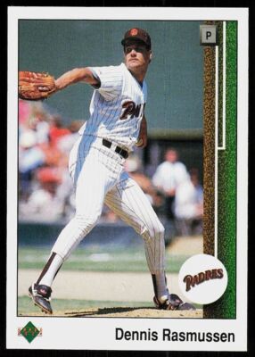1989 Upper Deck Dennis Rasmussen San Diego Padres #645 | eBay