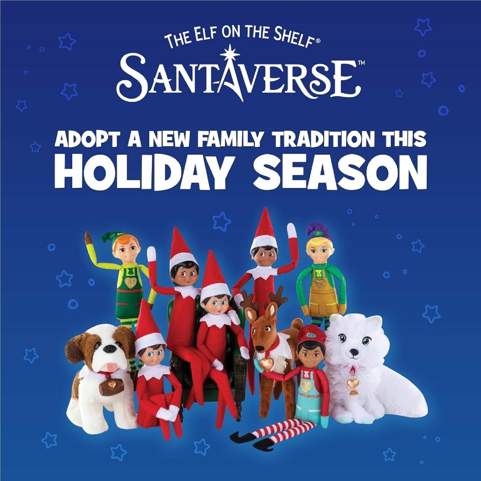 The Elf on the Shelf Frost Pips Mini Blooms Elf Baby Girl with Brown ...