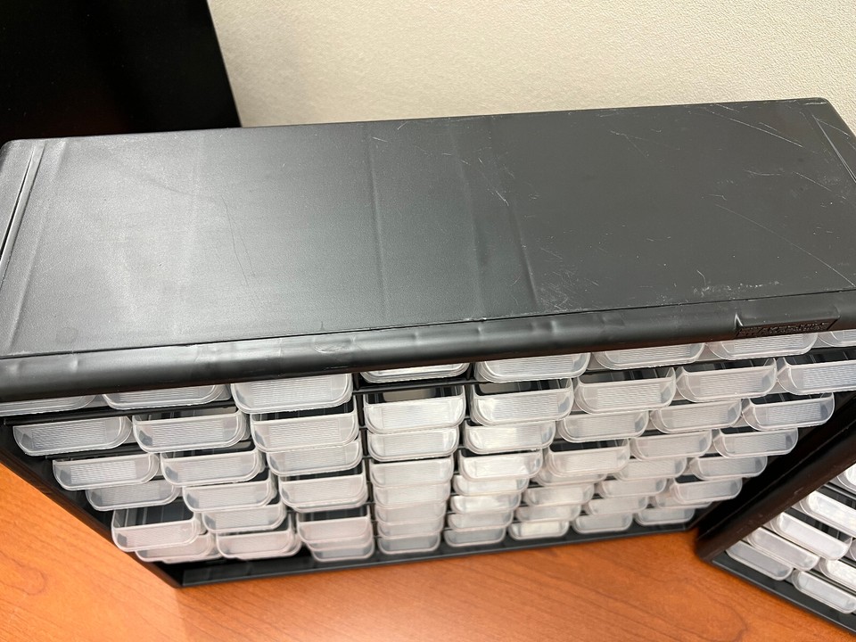 Akro-Mils 10164 64 Drawer Plastic Parts Storage Hardware and Craft ...