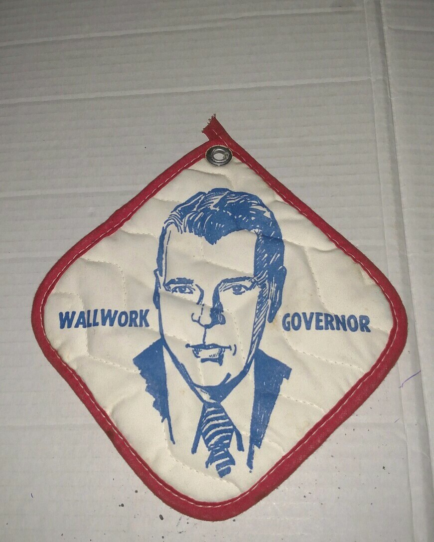 Vintage political Vote GOP NJ governor senator Jim Wallwork campaign ...
