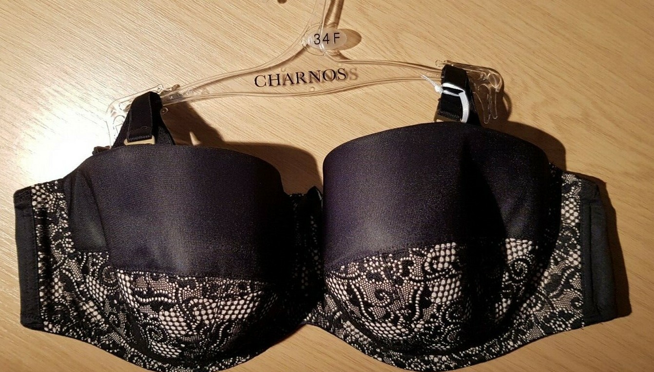 Charnos Superfit Lace Strapless Multiway Bra Size 32DD, 32F or 36F ...