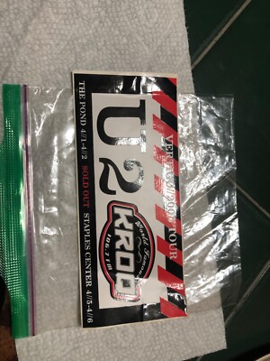 u2 sticker kroq sticker 2005 | eBay