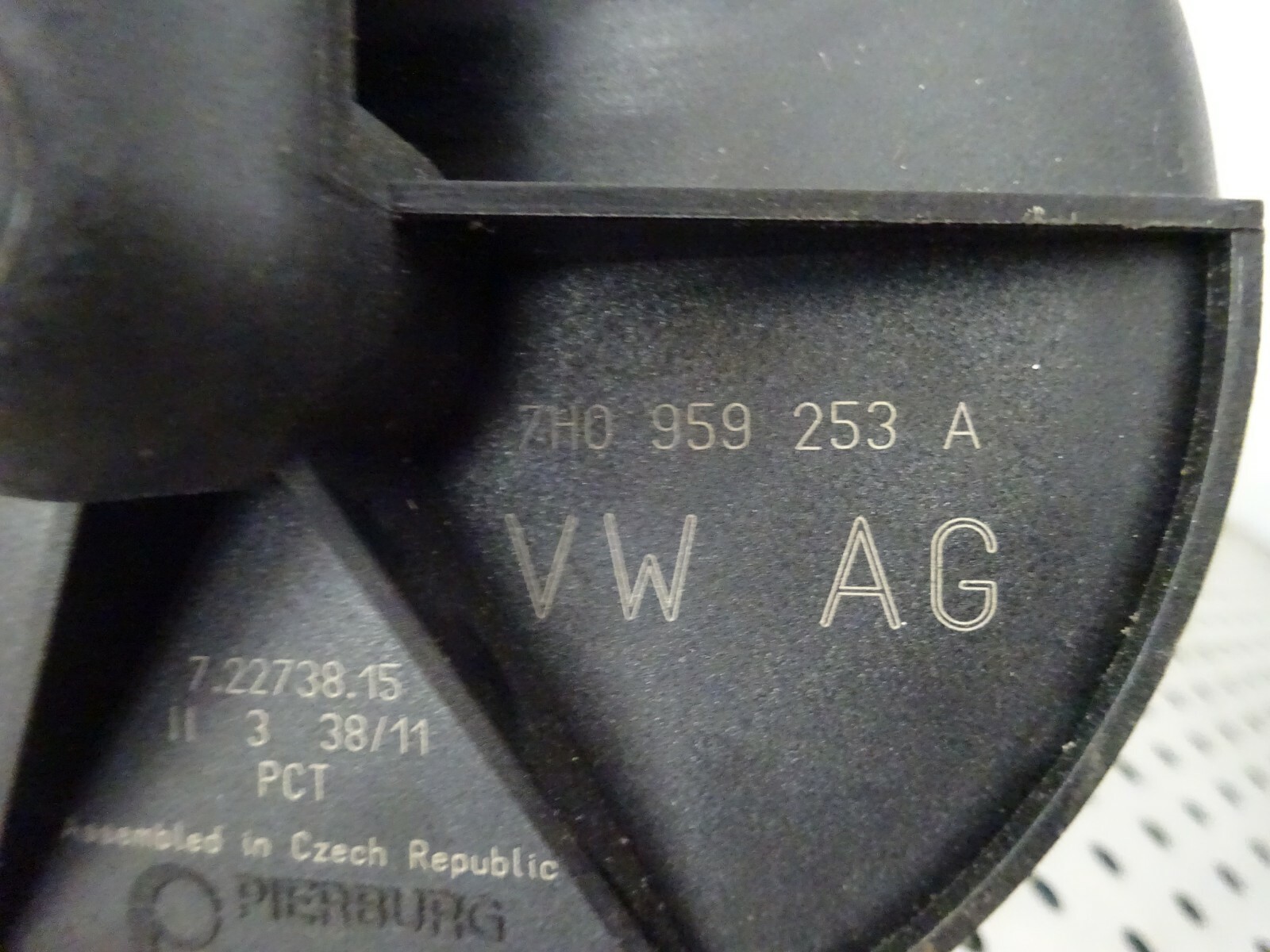 Audi VW originale pompe à air pompe à air secondaire 7H0959253A | eBay