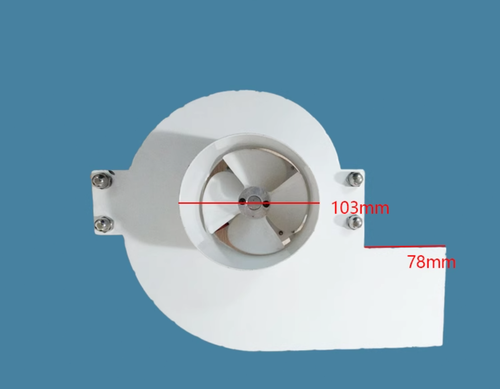 Micro Vortex Hydroelectric Generator with Low Drop, Permanent Magnet ...