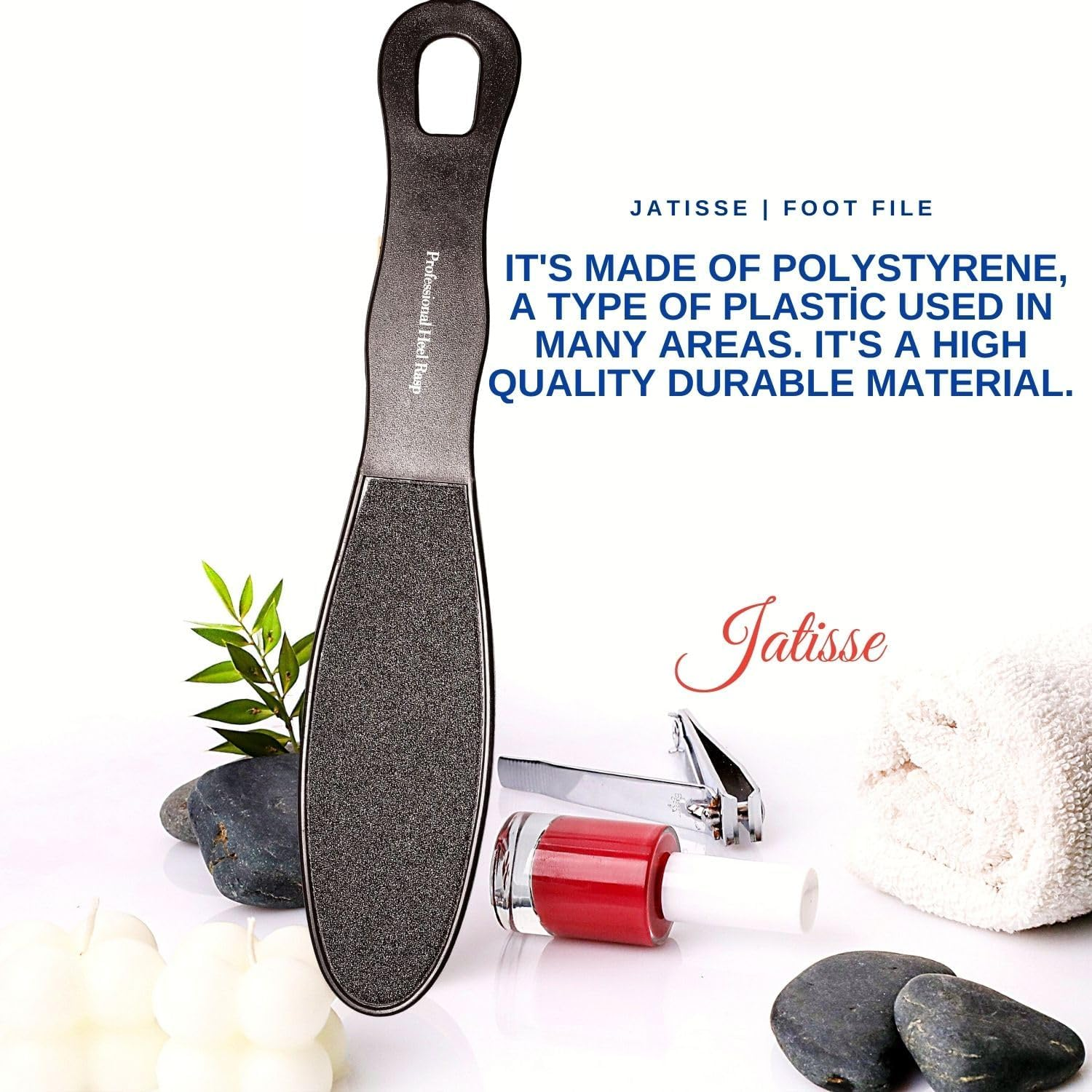 Lima para pies profesional Heel Rasp 743, removedor de callos de doble ...