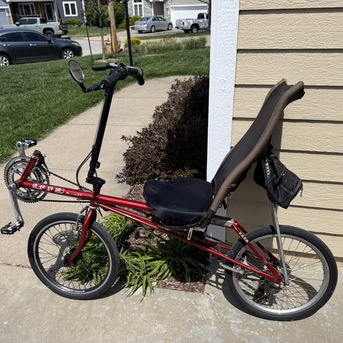 RANS Rocket Recumbent Road Bike Bicycle Red | eBay