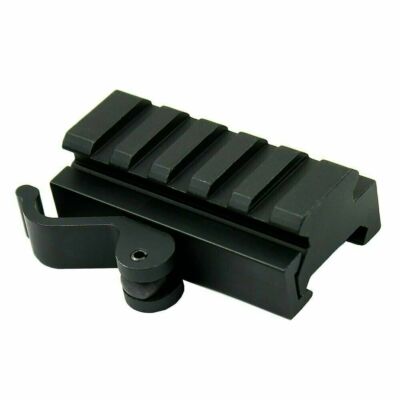 Quick Release .5" Low Profile Riser QR Block Mount for Picatinny ...