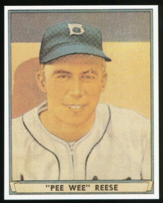 1941 Play Ball (1977 Reprint) #54 Pee Wee Reese Brooklyn Dodgers ...