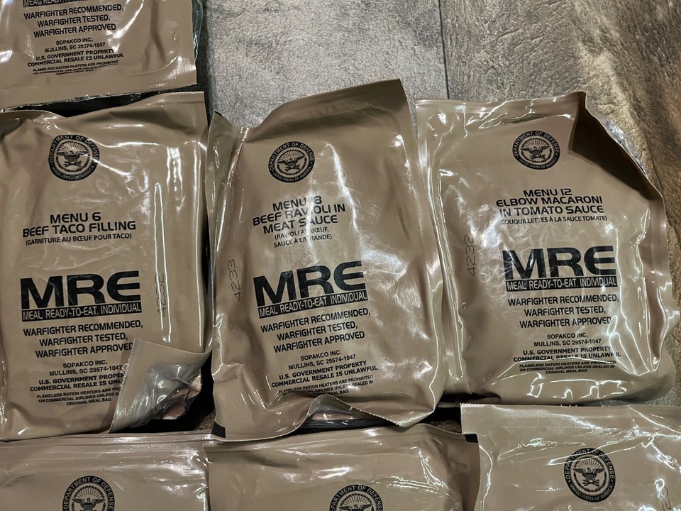 4x Original US MRE Pack - Ready-to-Eat Meals for Any Adventure! | eBay