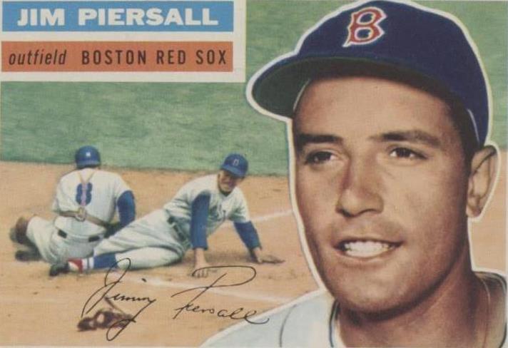 1956 Topps - Jim Piersall #143 White Back for sale online | eBay
