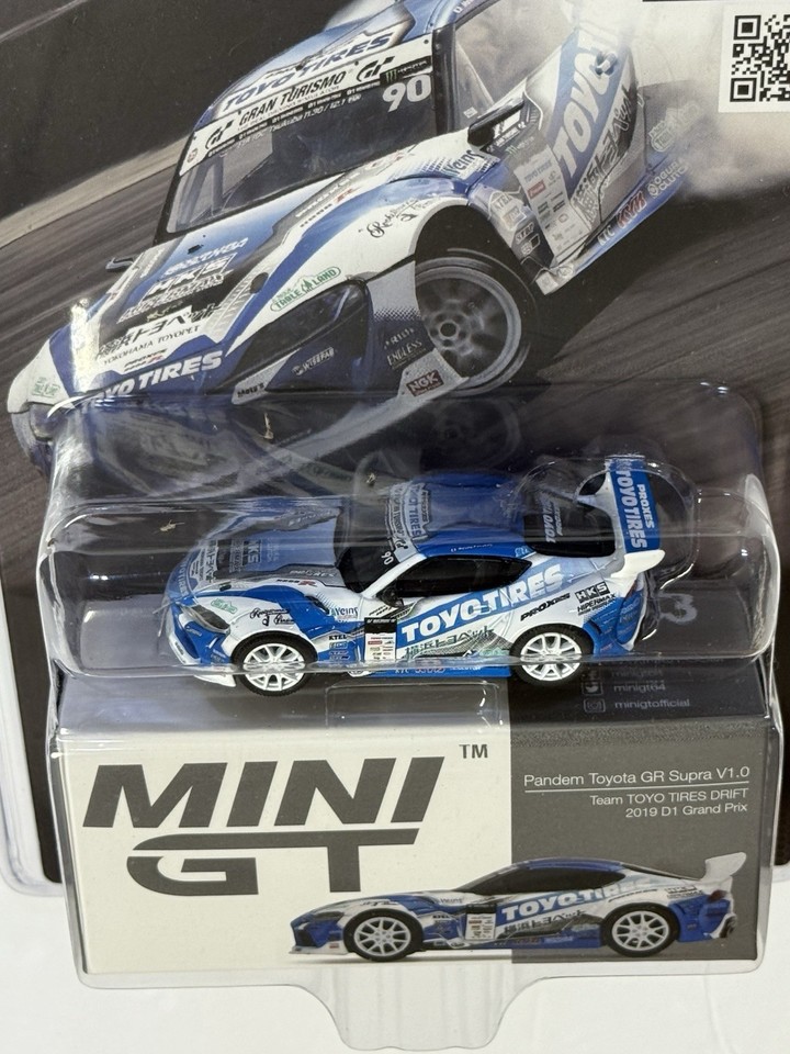 Mini GT 1/64 Pandem Toyota GR Supra V1.0 Toyo Tires 2019 D1 Grand Prix | eBay