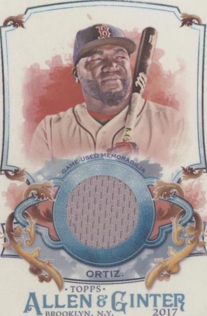 2017 Topps Allen & Ginter - Relics a David Ortiz #FSRA-DO (MEM) for ...
