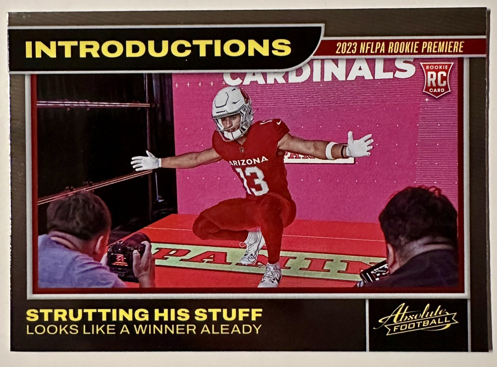 2023 Absolute Introductions Strutting His Stuff Michael Wilson RC #13 ...