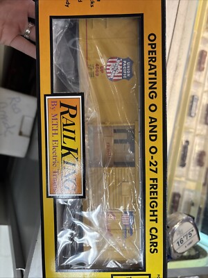 CP Rail King MTH Union Pacific Operating Box Car 30-7466 O Scale | eBay