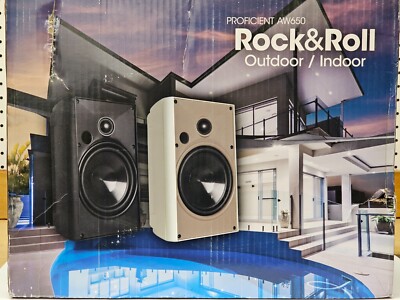 Proficient - AW650WHT - 6.25-Inch Indoor / Outdoor Speakers 8 Ohm ...
