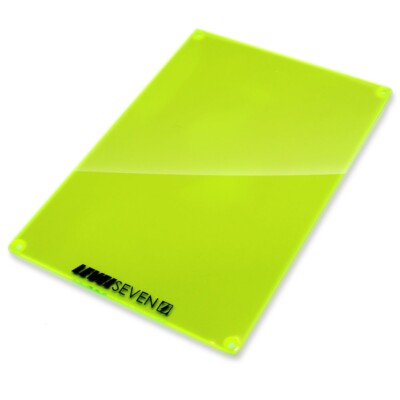 Level 7 - ECU Case Acrylic Cover - Honda P28, Yellow/Green, OBD1,P06 ...