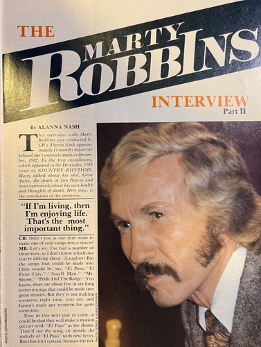 1982 Interview With Country Singer Marty Robbins Part 2 | eBay
