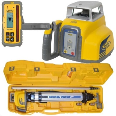 Rotary Lasers - Receiver With Rod Clamp