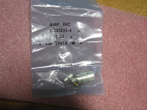 AMP / TYCO CONNECTOR COAXIAL # 2-331351-4 NSN: 5935-01-052-9233 BNC ...
