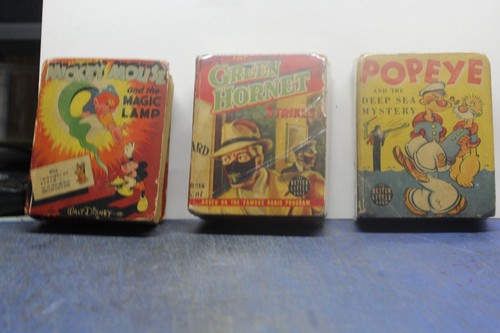 GREEN HORNET,POPEYE,MICKEY MOUSE BIG LITTLE BOOKS | eBay