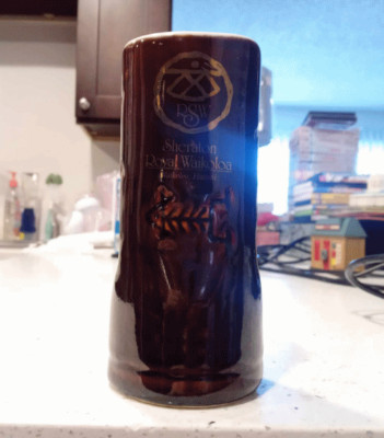 Daga Sheraton Royal Waikoloa Tiki Mug Hawaii Petroglyphs | eBay
