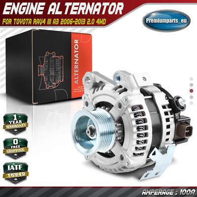 Engine Alternator for Toyota RAV4 III A3 2006-2013 2.0 4WD 1AZ-FE 27060 ...