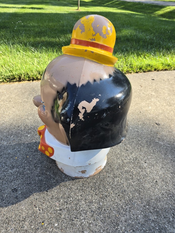 1974 AHBS Inc Clown Head Helium Tank Top Cover Circus Carnival Prop | eBay