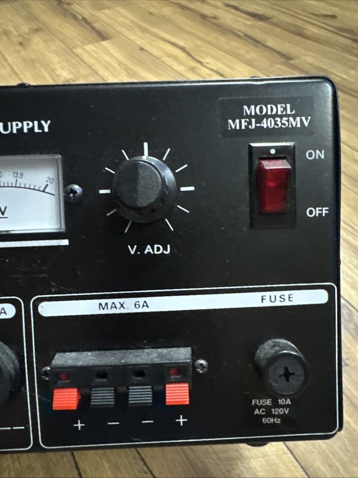MFJ Model MFJ-4035MV Adjustable Regulated DC Power Supply | eBay
