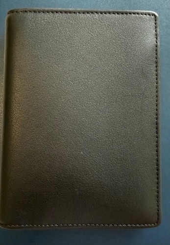Leatherology Black Leather Passport Holder | eBay