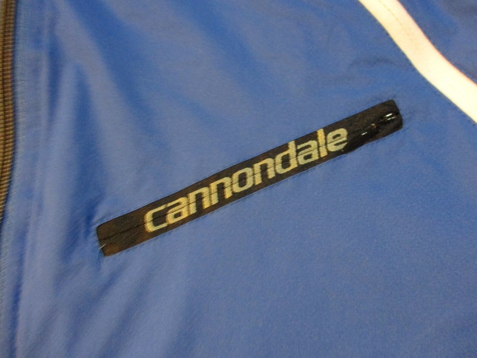 CANNONDALE FULL ZIP CYCLING JACKET W/ ZIP OFF SLEEVES X MP3 CHEST ZIP ...