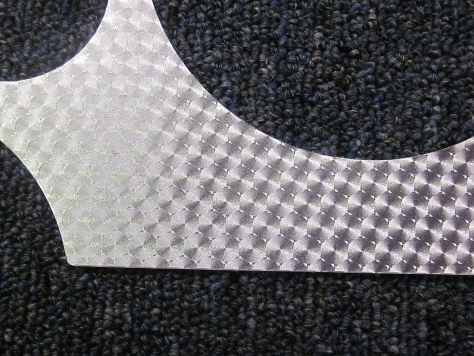 1973-77 grand prix engine turned vinyl dash insert | eBay