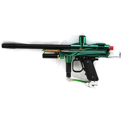 Used WGP Prostock Autococker Paintball Marker A/C w/ Hinge Frame Green ...