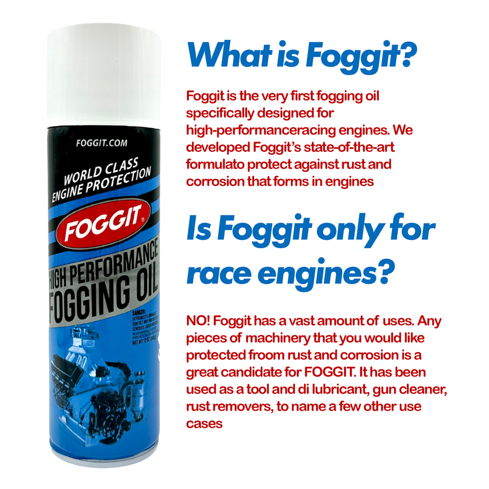 FOGGIT High Performance Fogging Oil, 12 Oz Can | eBay