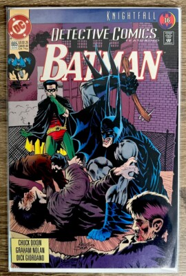 DETECTIVE COMICS #665 CVR-A DIRECT EDITION BATMAN KNIGHTFALL PART 16 ...