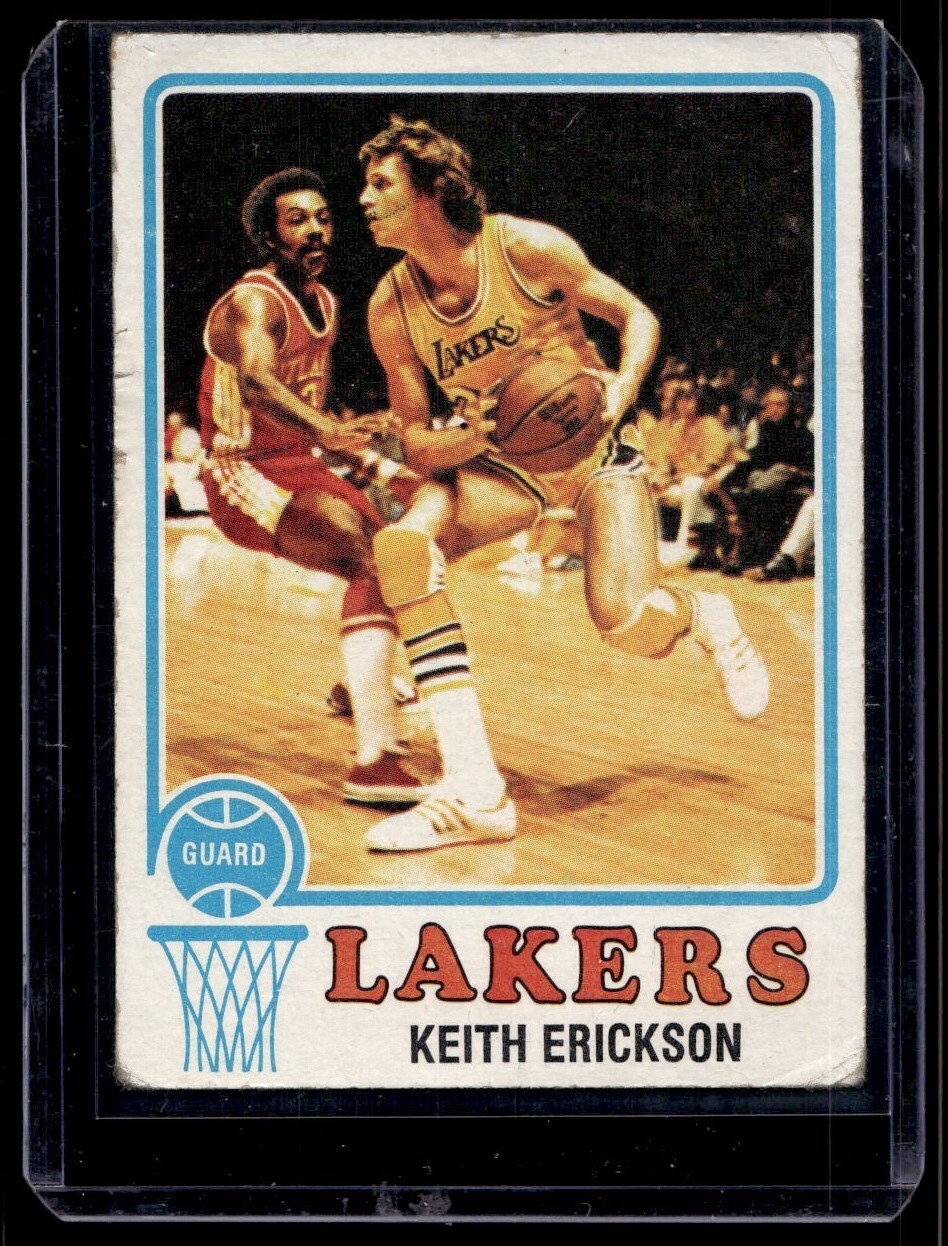 1973-74 Topps Keith Erickson Los Angeles Lakers #117 | eBay