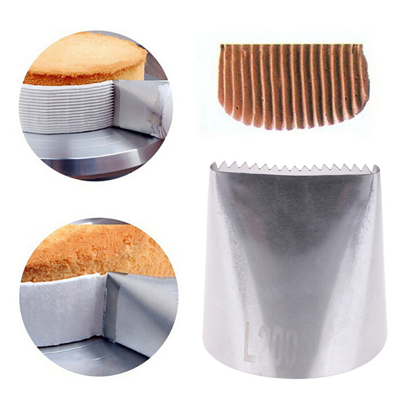 Large Icing Piping Nozzle Cake Decorating Tip Fondant Cake Tools Steel ...