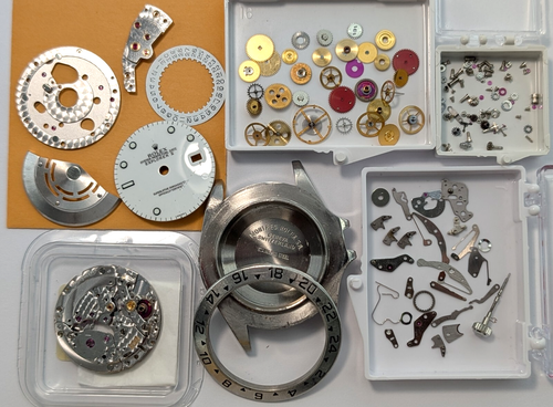 Rolex Explorer II caliber 3185 lot of watch parts | eBay