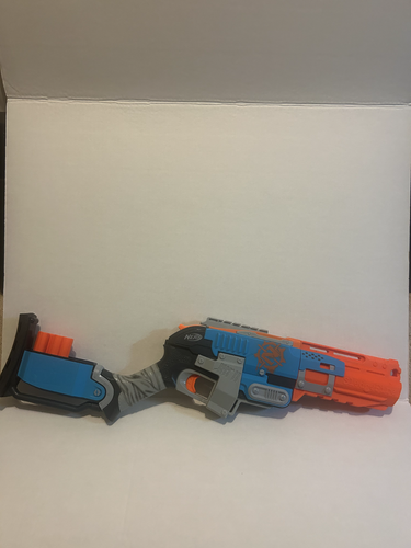 NERF Zombie Strike Sledgefire Blaster Complete w/2 Shells | eBay