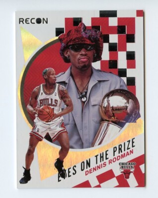 F355 DENNIS RODMAN 2020-21 RECON EYES ON THE PRIZE #20 CHICAGO BULLS ...