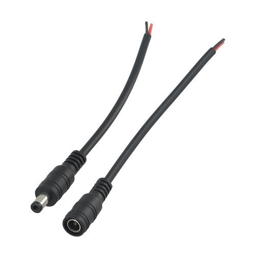 Useful Dc Power Cord 22AWG 30cm Length 5 Pairs 5.5*2.1mm 60W Copper ...