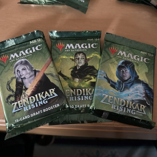 3 x Draft Booster Pack - Zendikar Rising - Magic the Gathering - MTG | eBay
