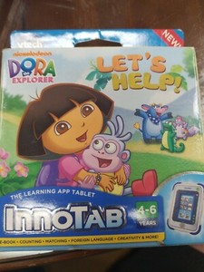 VTech Dora the Explorer InnoTab Learning App Tablet Game Cartridge Let ...