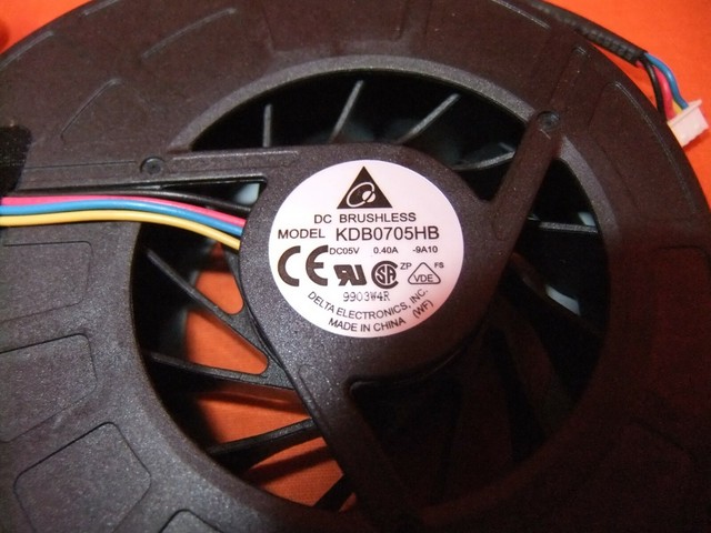 HP mXm Hpama Heatsink Fan Thermal Module 601489-001 KDB0705HB-9A10/ 90 ...