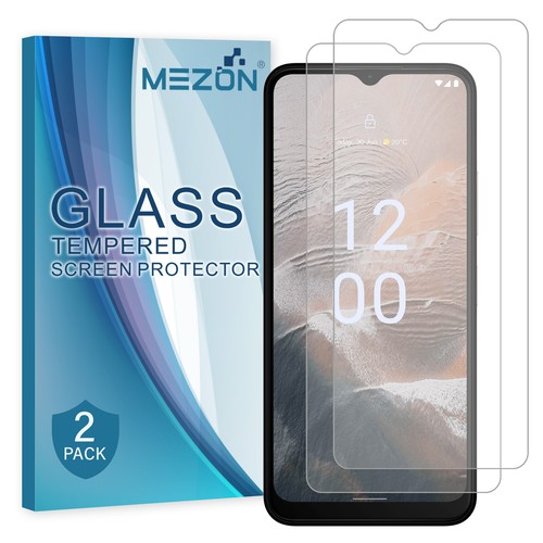[2 Pack] Nokia C32 Tempered Glass 9H HD Premium Screen Protector by ...